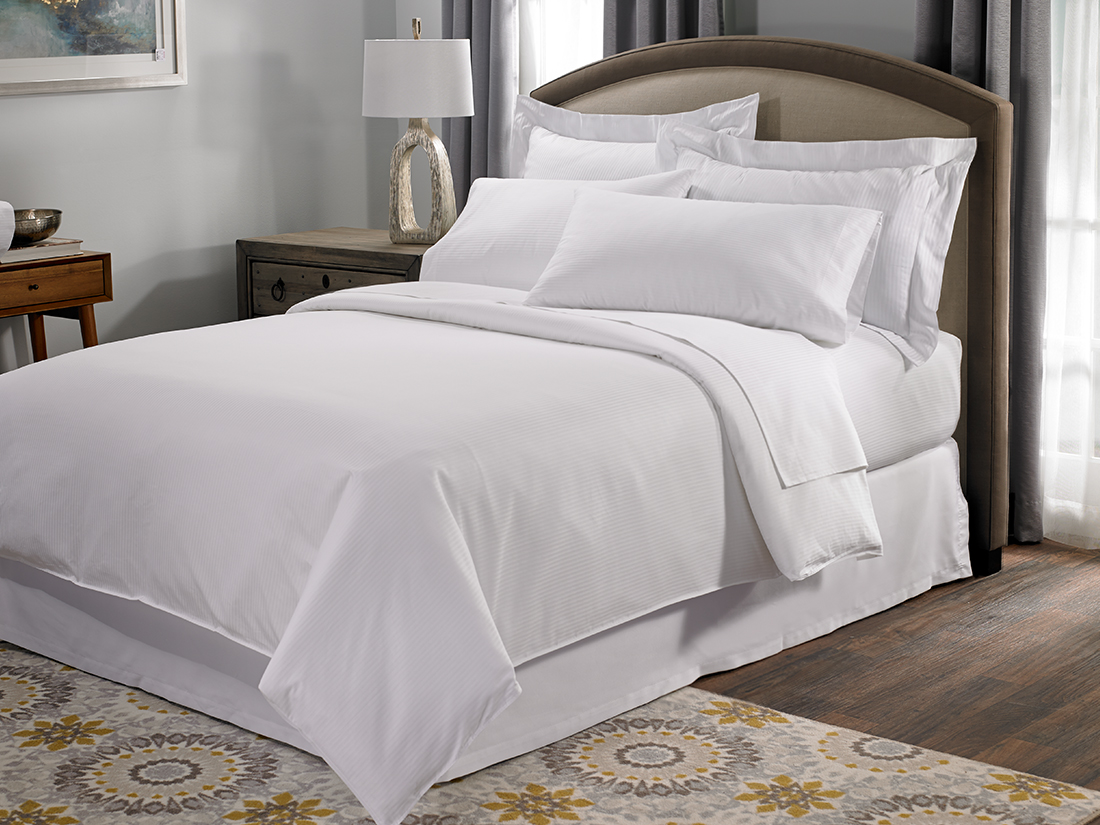 Bed & Bedding Set | Hilton to Home Collection
